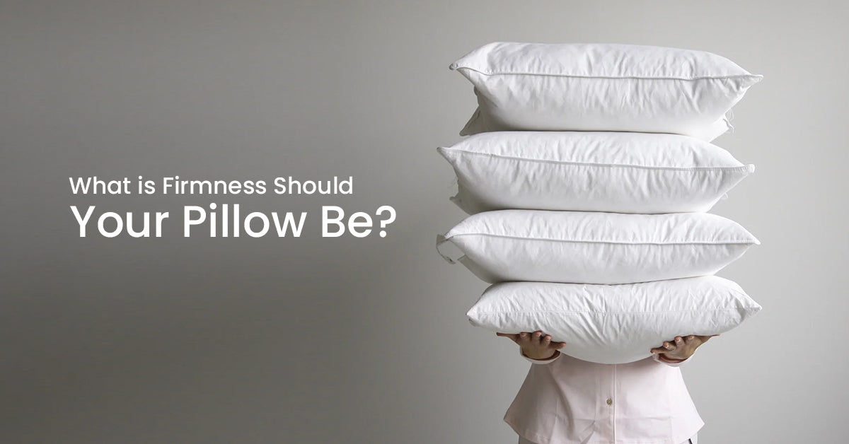 What Firmness Should Your Pillow Be? – Yorkshire Bedding